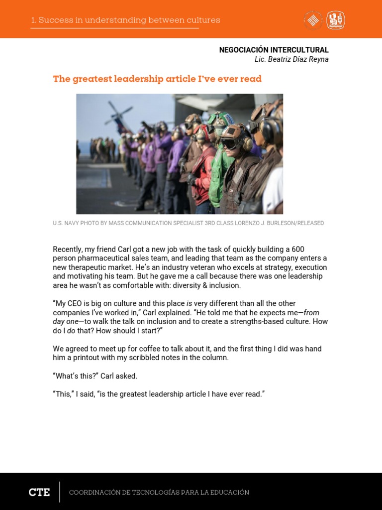 The 5 Elements of Great Leadership: A Breakdown of an Article on ...