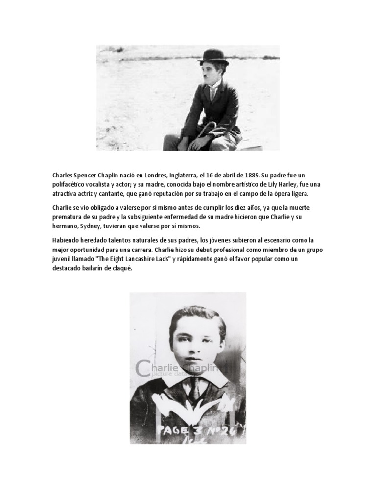 Cine Mudo Charlie Chaplin | PDF | Charlie Chaplin