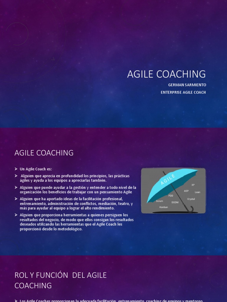 Agile Coaching | PDF | Liderazgo | Business