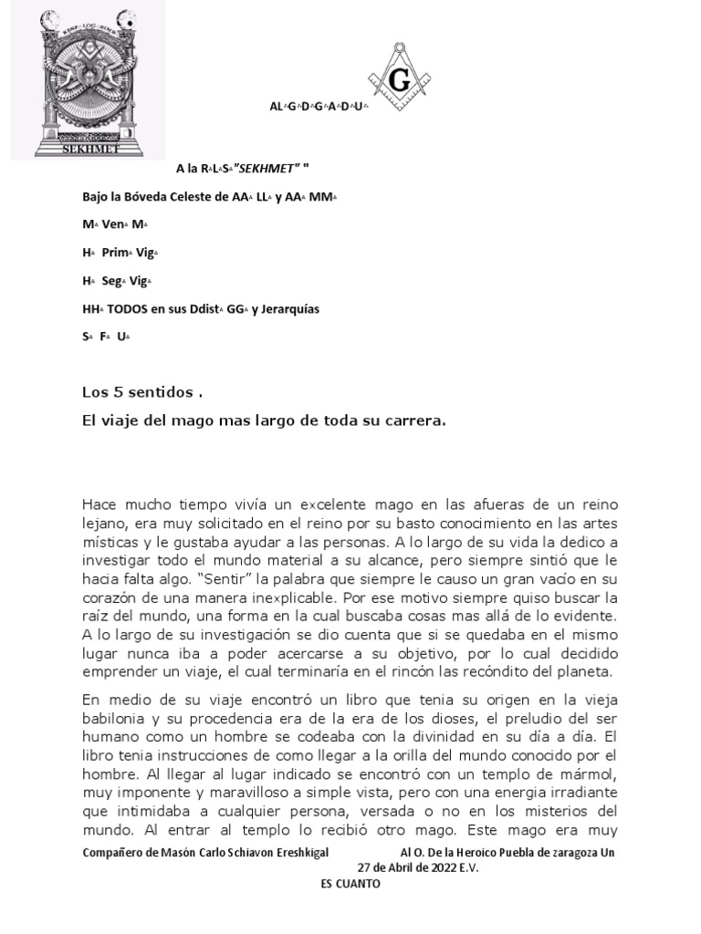 Burilado Los 5 Sentidos | PDF | Gusto