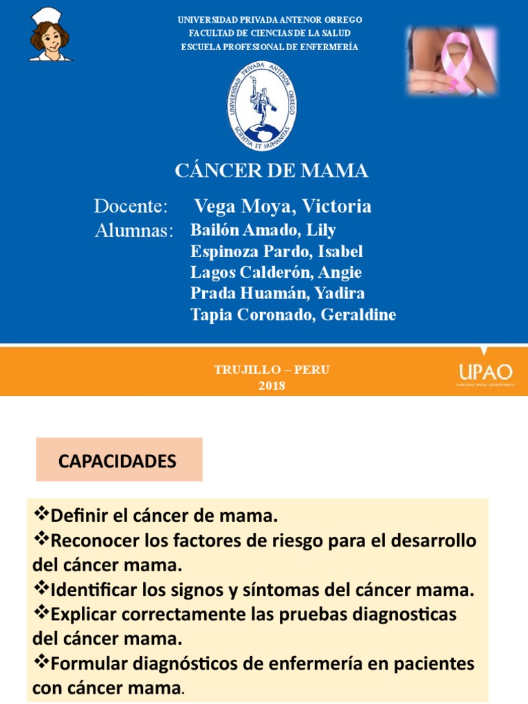 Cancer de Mama | PDF | Cáncer | Cáncer de mama