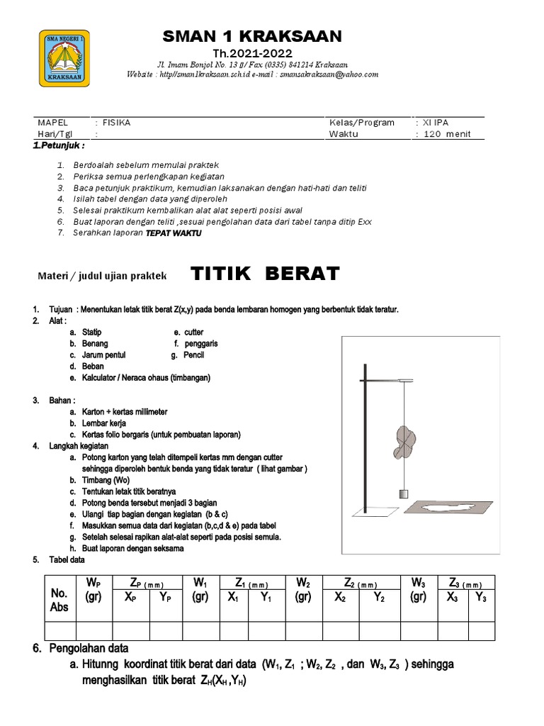 Titik Berat | PDF