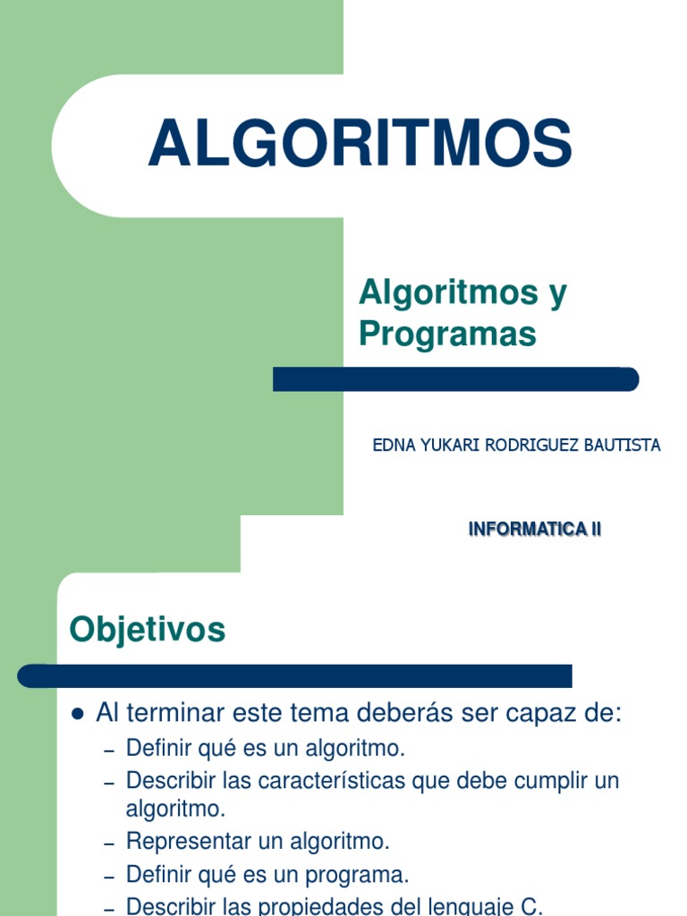 Algoritmos Pdf Algoritmos Lenguaje De Programación
