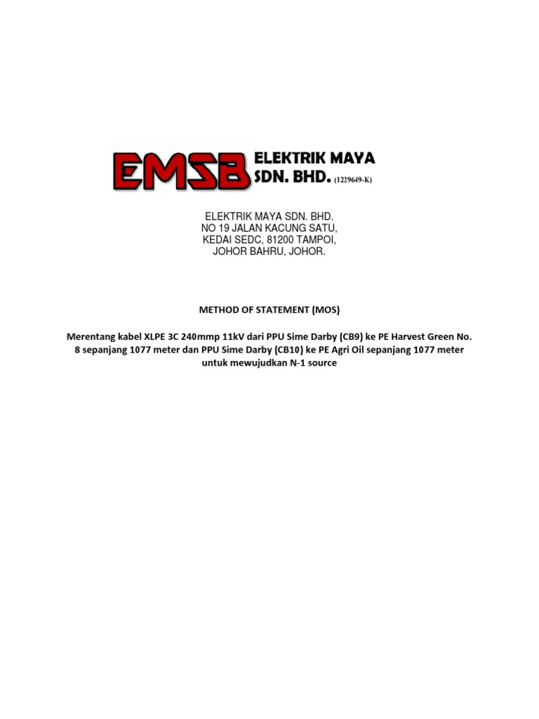 Mos HDD Maya Harvest Green and Sime Darby | PDF | Drill | Drilling