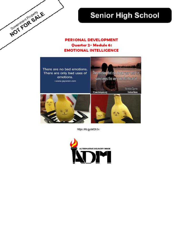 PerDev - Q2 - Module 6 - Emotional-Intelligence - Ver2 | PDF | Emotional Intelligence | Emotions
