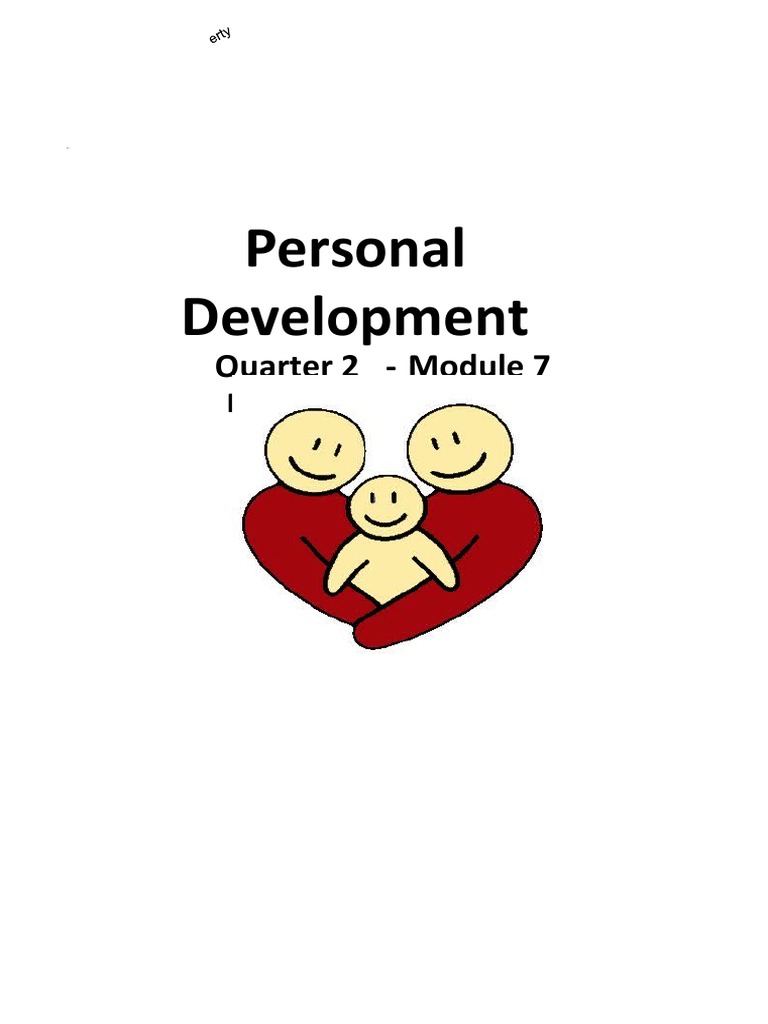 PerDev - Q2 - Module 7 - Personal-Relationship - Ver2 | PDF | Love ...