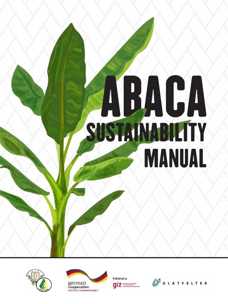 Abaca Farming Sustainabily Manual | PDF | Agriculture
