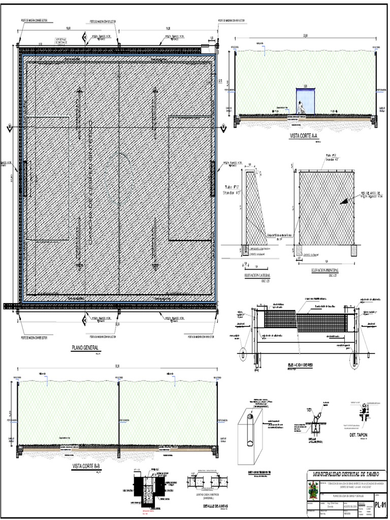 04 Planos de Grass y Detalles-Plano Grass A1 | PDF