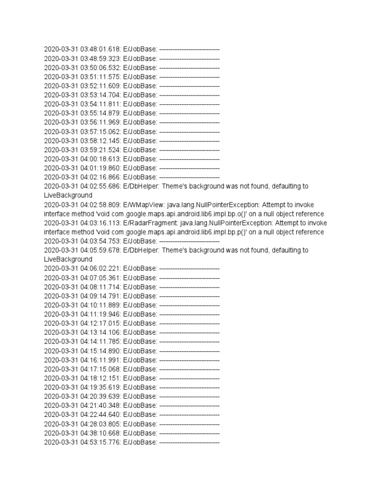 Oneweather Log | PDF | Computer Programming | Object Oriented Programming