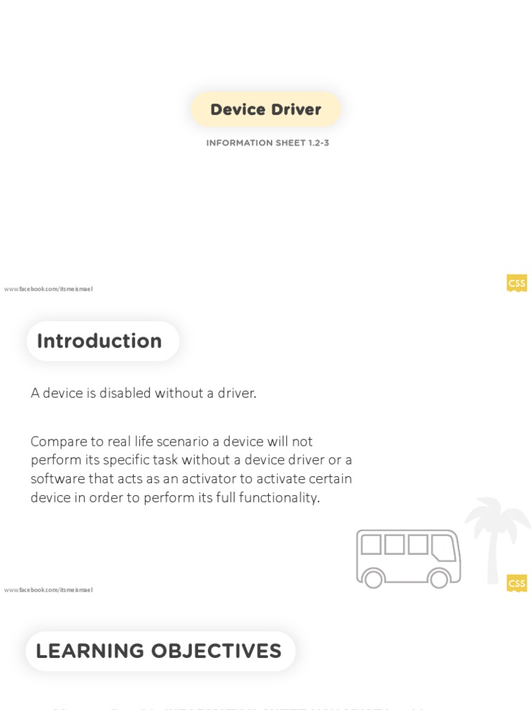1.2-3 Driver Power Point | PDF | Device Driver | Computer Hardware