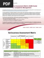 Example of A NHS Risk Rating Matrix | PDF | Risk | Health Care
