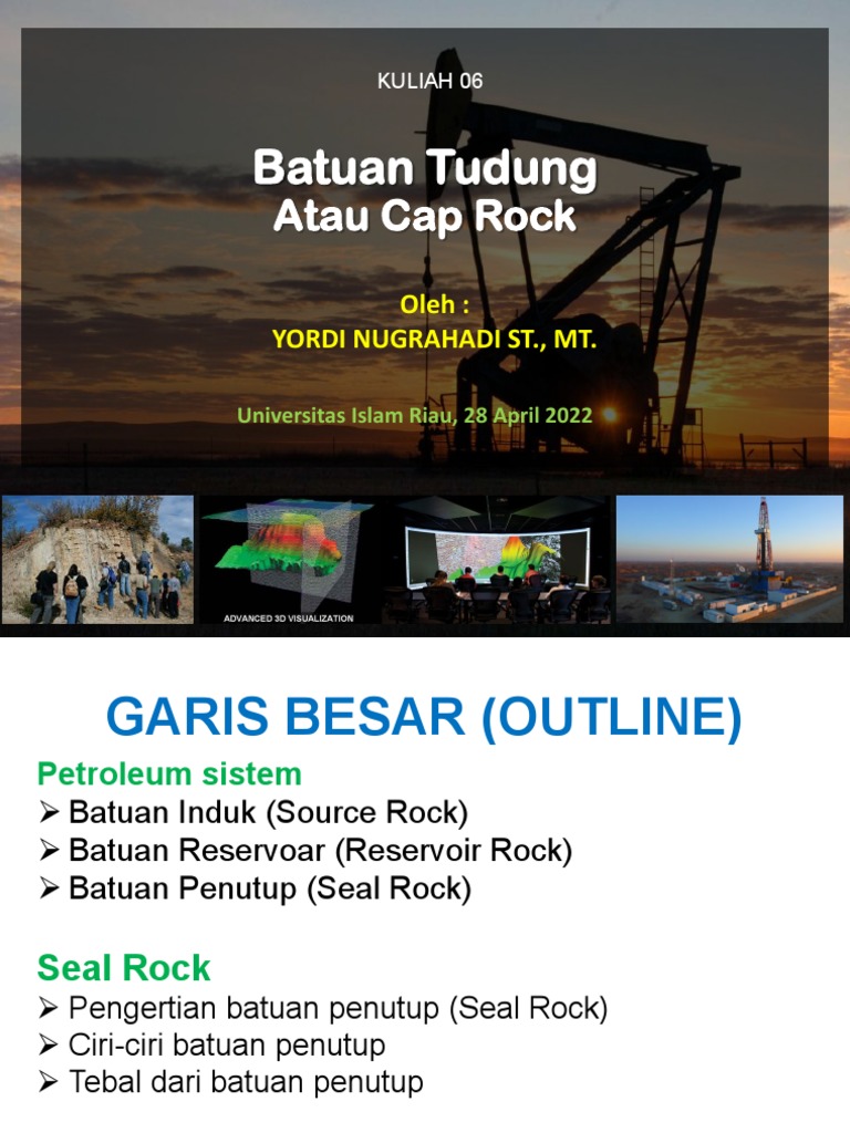 Batuan Tudung Atau Cap Rock | PDF