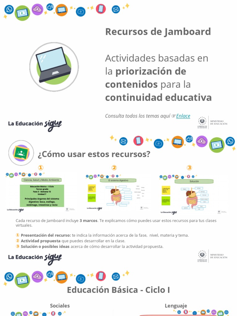 S3 - Recursos de Jamboard | PDF