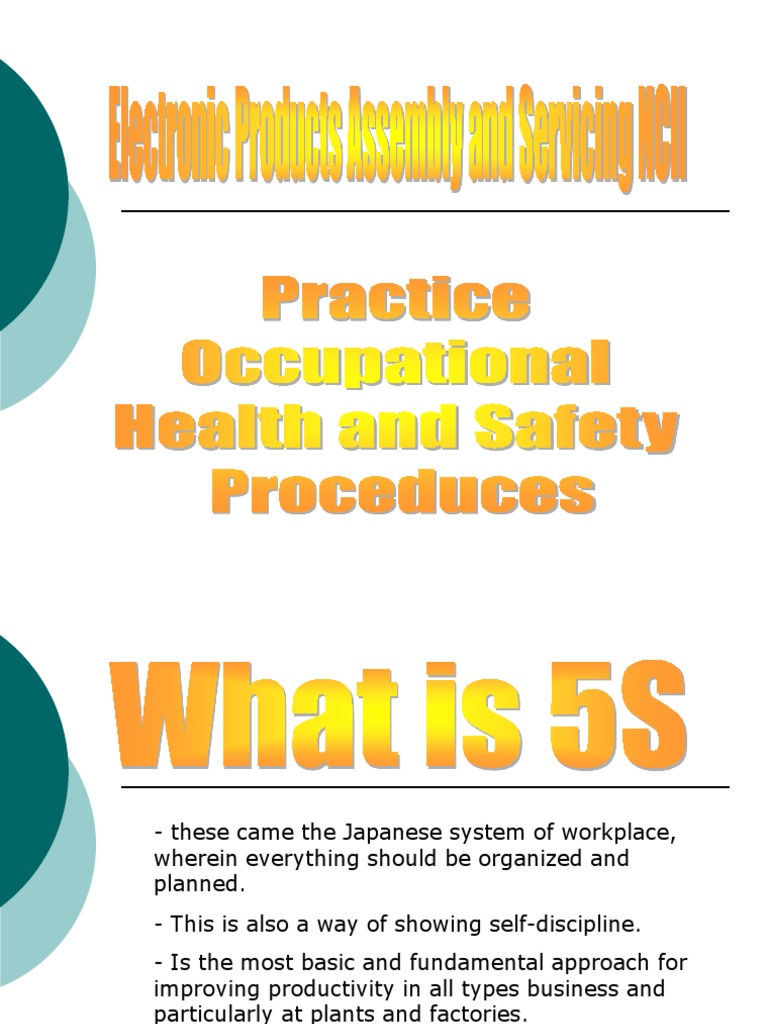The Japanese 5S System for Improving Workplace Productivity | PDF