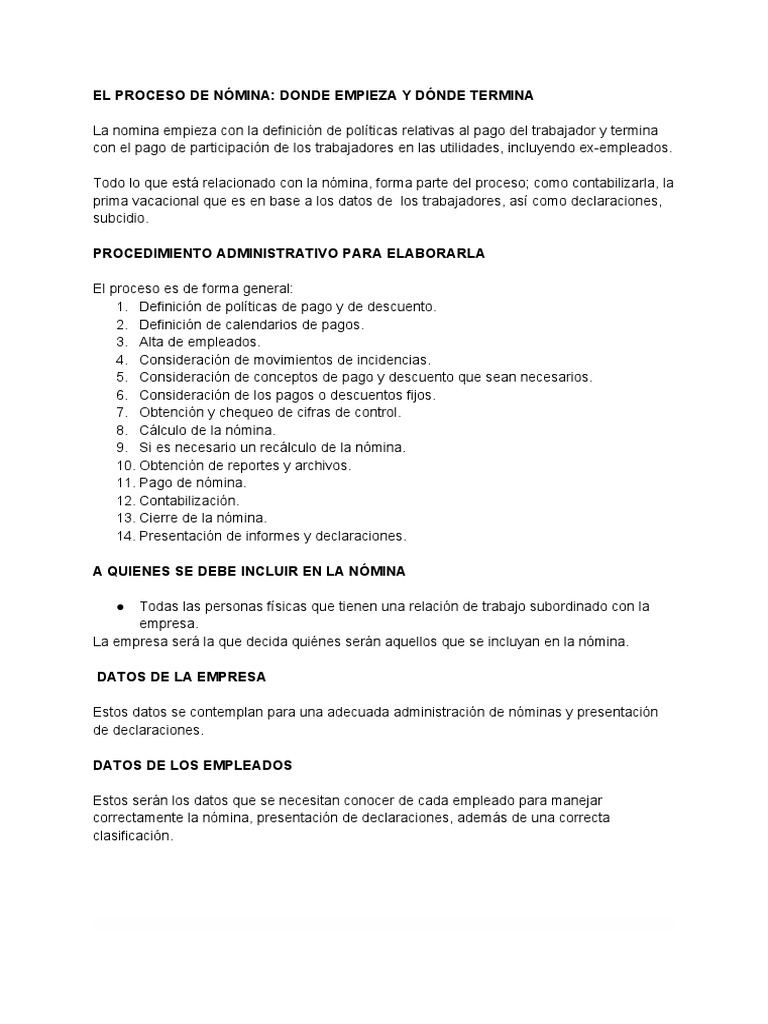 Nomina Descargar Gratis Pdf Contabilidad Economias