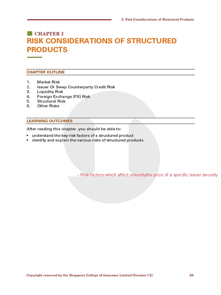 M9A 2nd Ed V1.2 CH2 (Summarised Ok) | PDF | Derivative (Finance ...
