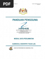 Panduan Pengisian Deskripsi Tugas Dalam Hrmis | PDF
