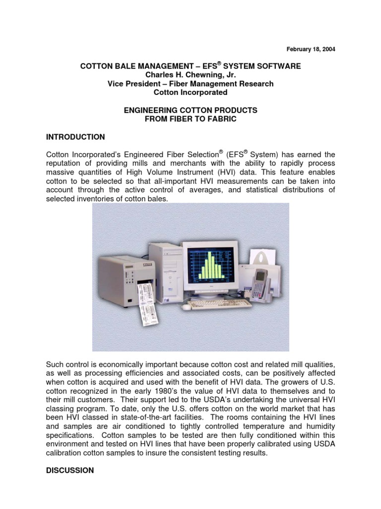 Cotton Bale Management | PDF | Cotton | Textile Manufacturing