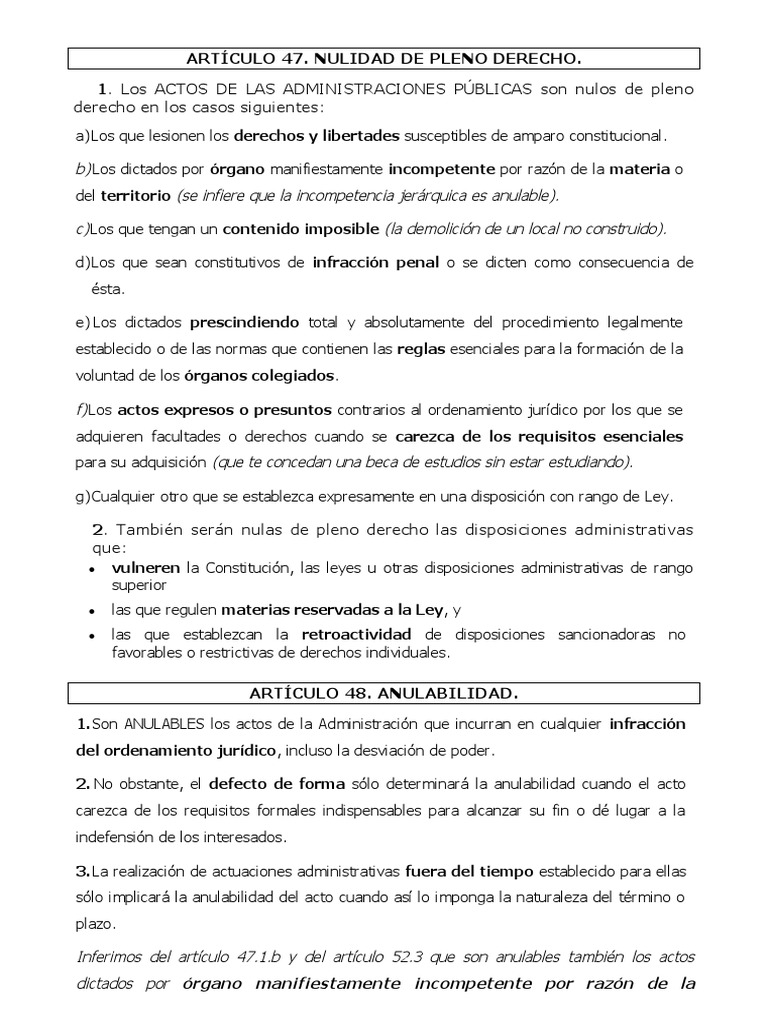 Artículo 47 | PDF