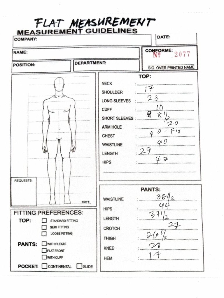 uniform measurements | PDF