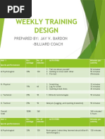 Sepak Takraw Training Program | PDF | Strength Training | Limbs (Anatomy)