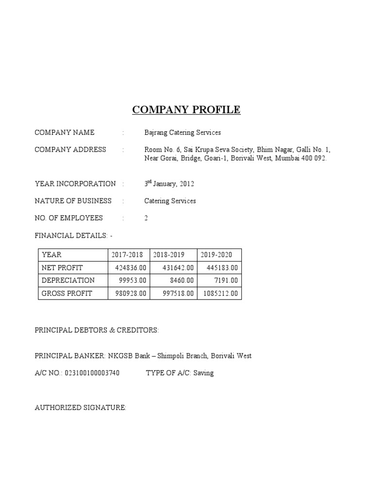 Company Profile NEW | PDF | Career & Growth | Finance & Money Management