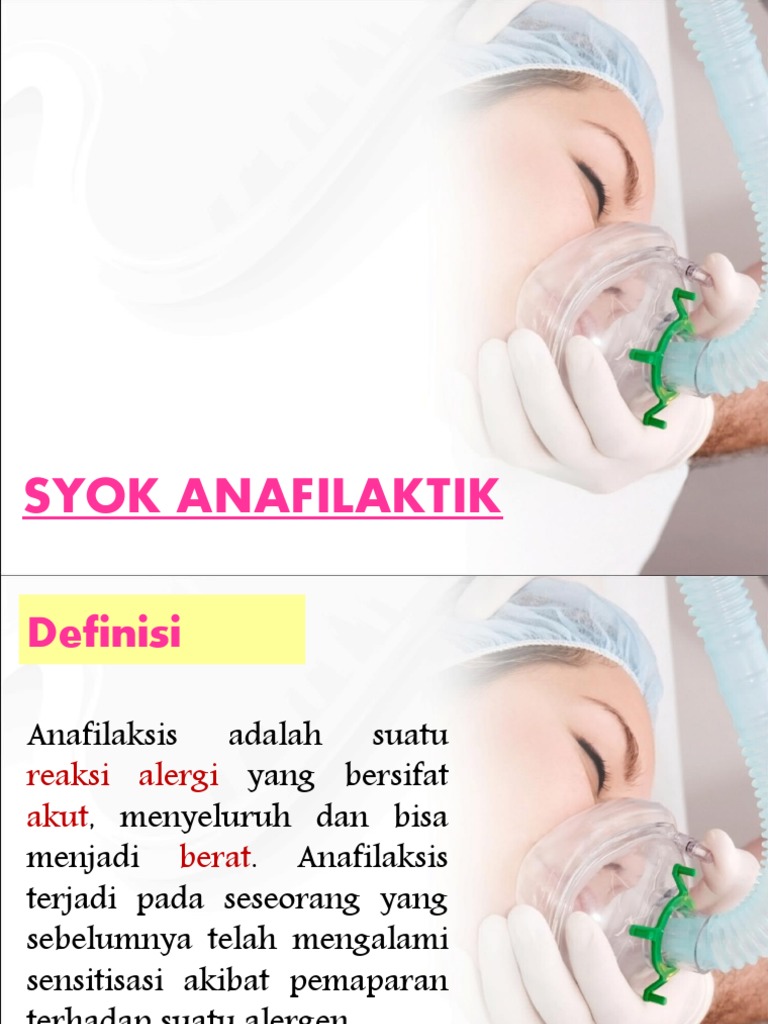 Syok Anafilaktik | PDF