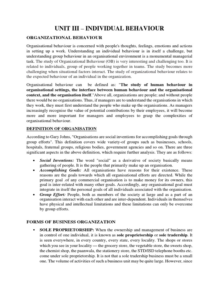 MC&OB Unit 3 | Download Free PDF | Reinforcement | Classical Conditioning