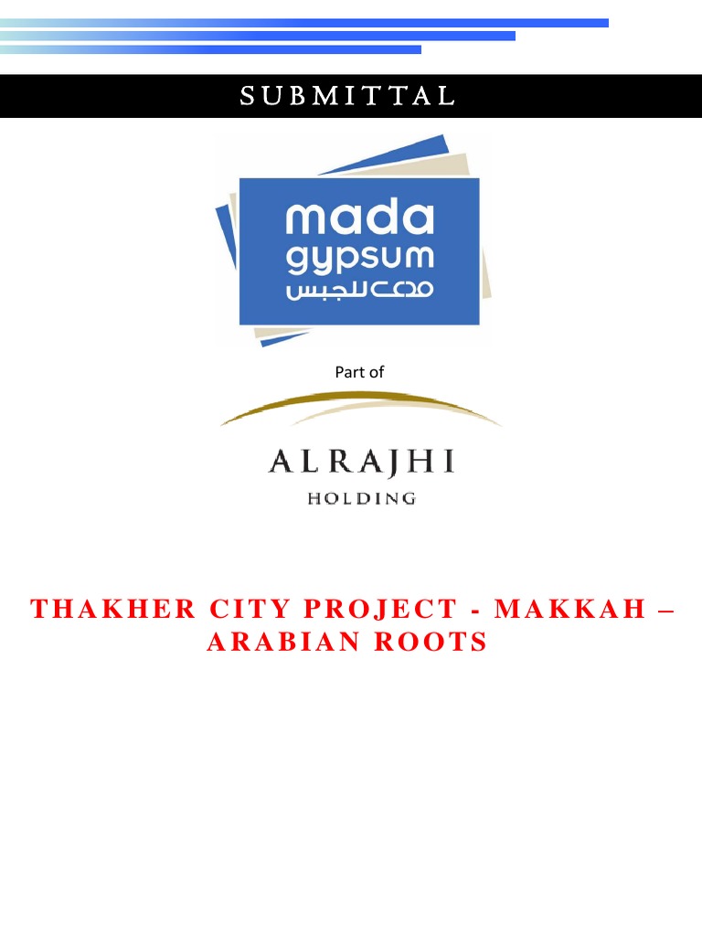 Submittal - Thakher City Project Building - Rga | PDF | Drywall | Screw