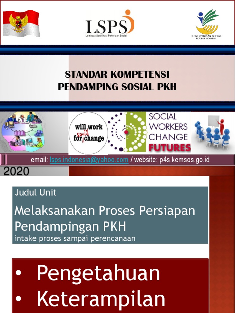Kompetensi Pendamping Sosial PKH 2020 | PDF | Bisnis