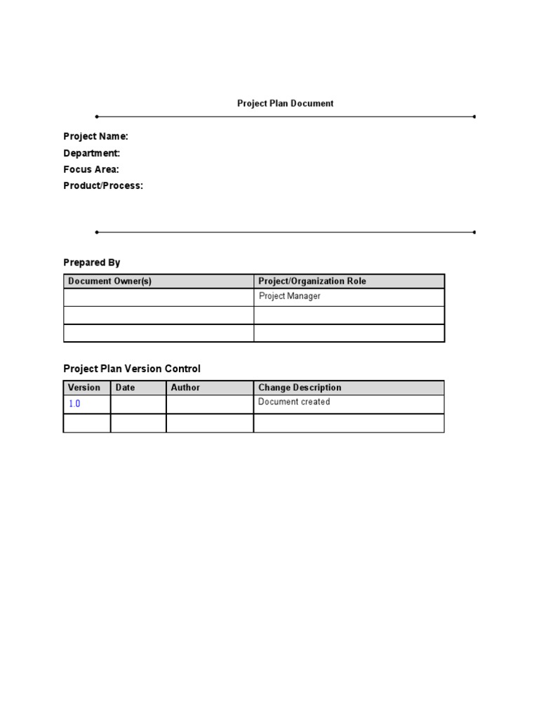 3 Project Plan | PDF