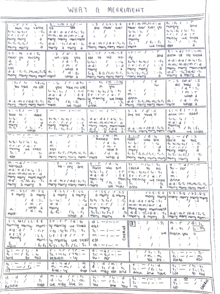 What A Merriment | PDF