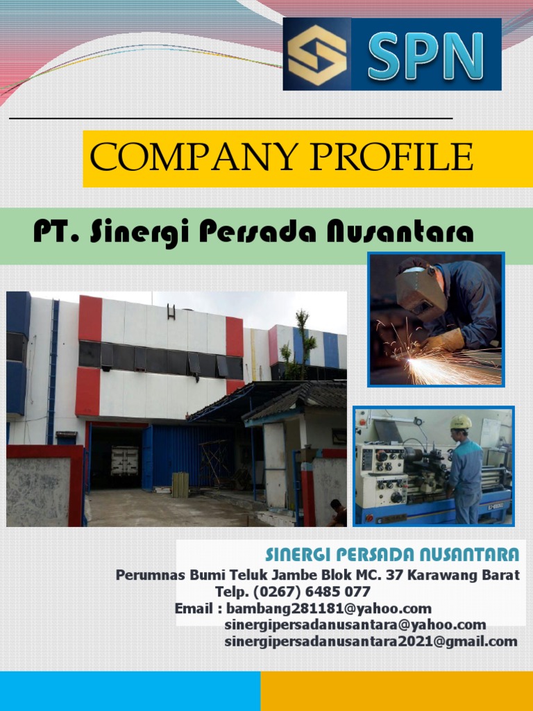 Company Profil PT SPN 17 | PDF
