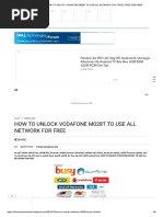 How To Unlock The Airtel Vida M2 LTE Mifi M022 | PDF | Personal ...