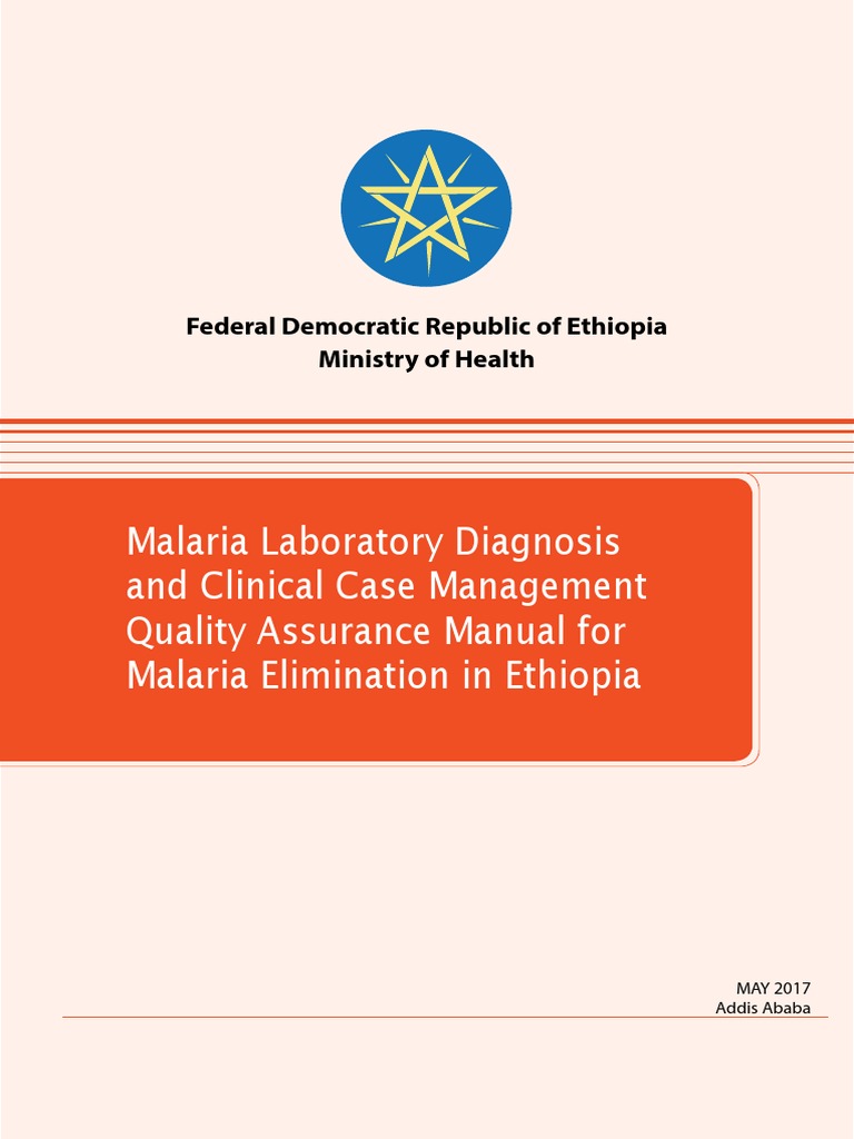 Malaria Elimination Lab Diagnosis Quality Assurance Manual 2 | PDF ...