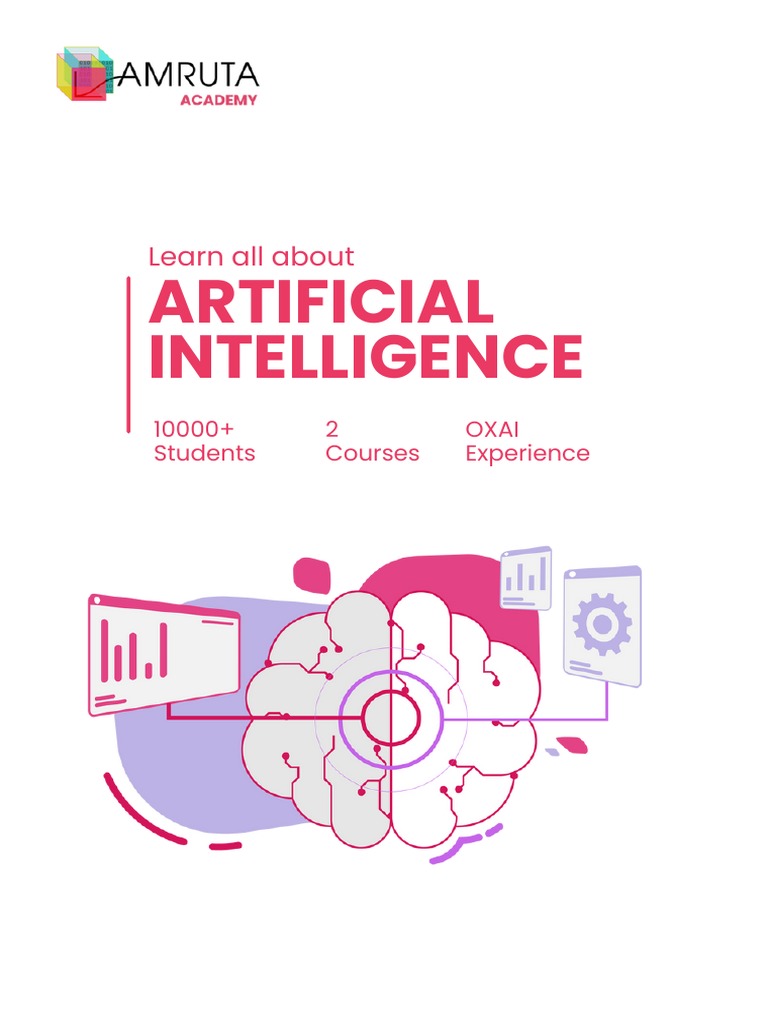 Amruta Academy Brochure - Artificial Intelligence | PDF | Deep Learning | Machine Learning