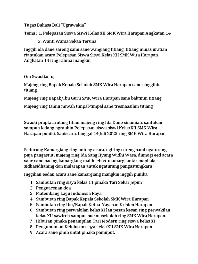 Naskah Ugrawakia | PDF