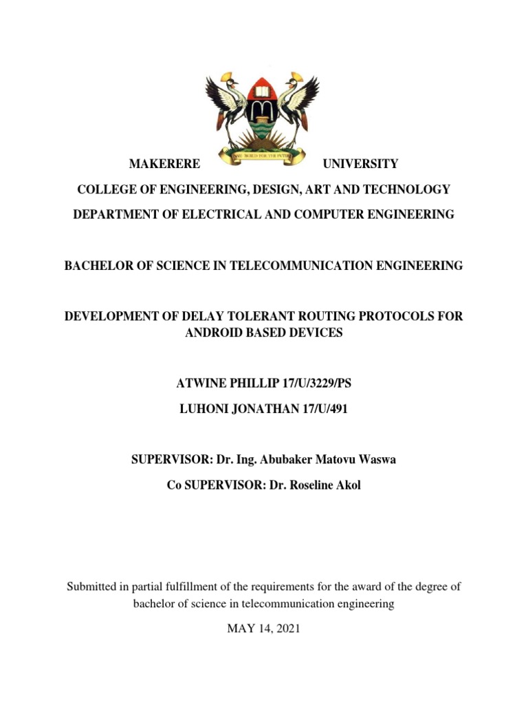 Full Project Proposal Report | PDF | Routing | Computer Network