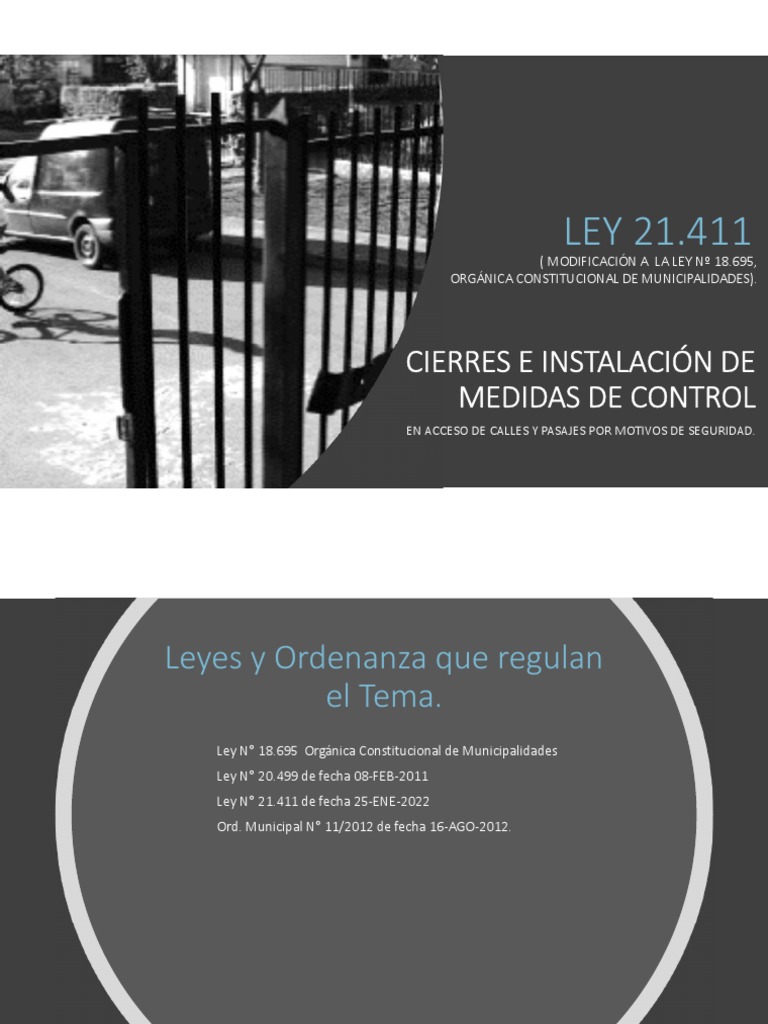 Ley 21411 | PDF