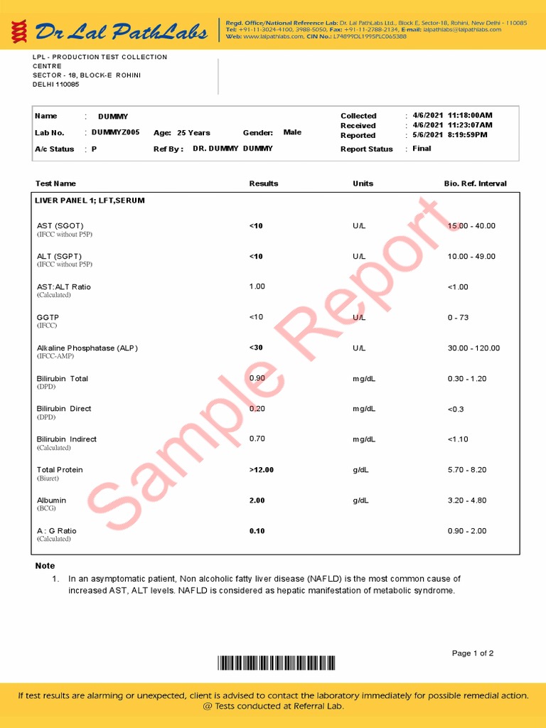 dummyz005-lpl-production-test-collection-centre-sector-18-block
