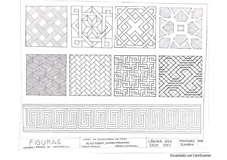Alan Zarate, Alvaro Fernando, Dibujo Técnico P4 | PDF