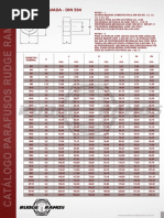 Tabela de Rosca Metrica Grossa | PDF