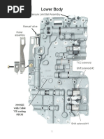 A340F Transmission Valve Body Manual | PDF