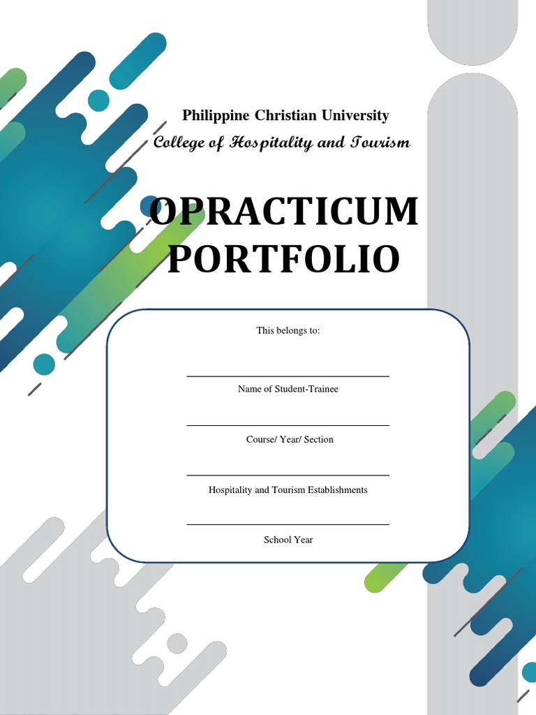 College Ojt Practicum Portfolio | PDF | Job Interview | Leadership