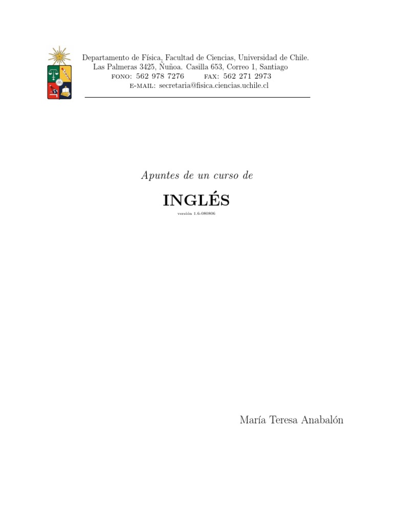 English Course Notes - Unit 1 & 2 | PDF | Plural | Noun