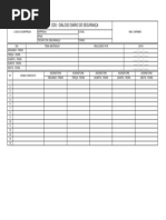 DDS Semanal - Formulário em Branco | PDF