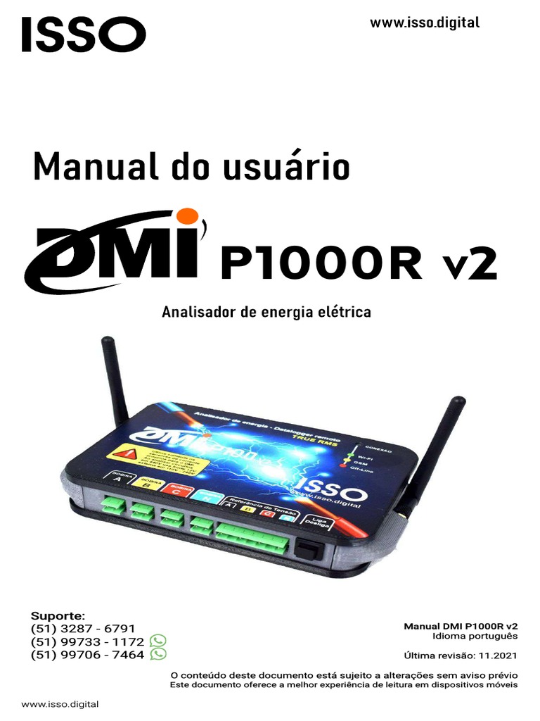 Manual DMI P1000R v2 | PDF | Rede de computadores | Internet