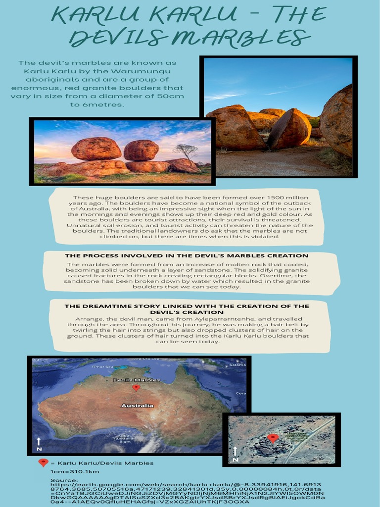 Karlu Karlu - The Devils Marbles | PDF