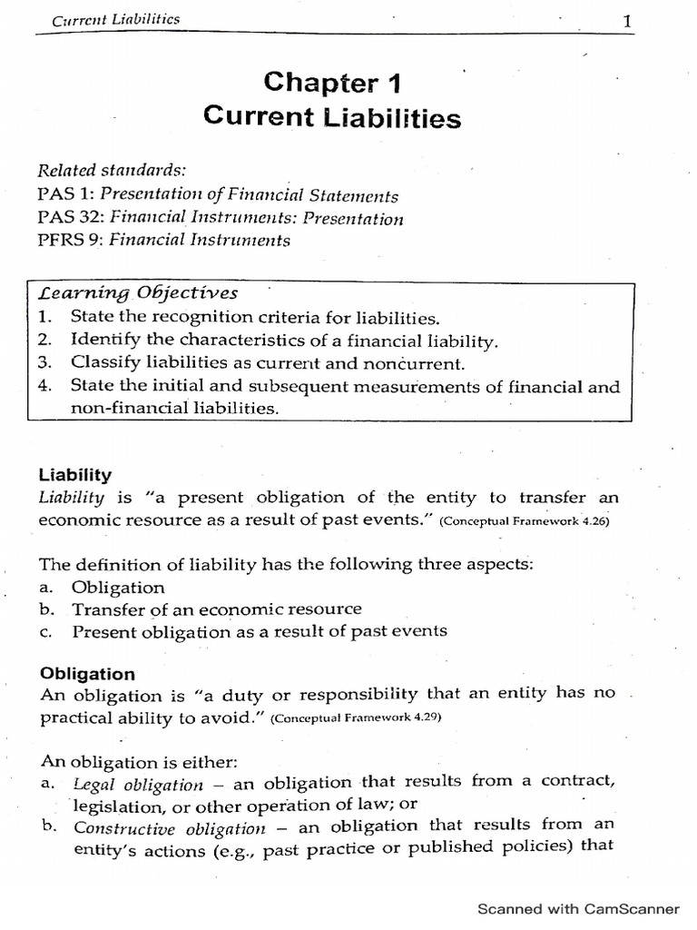 Ia2 Millan - Current Liab | PDF