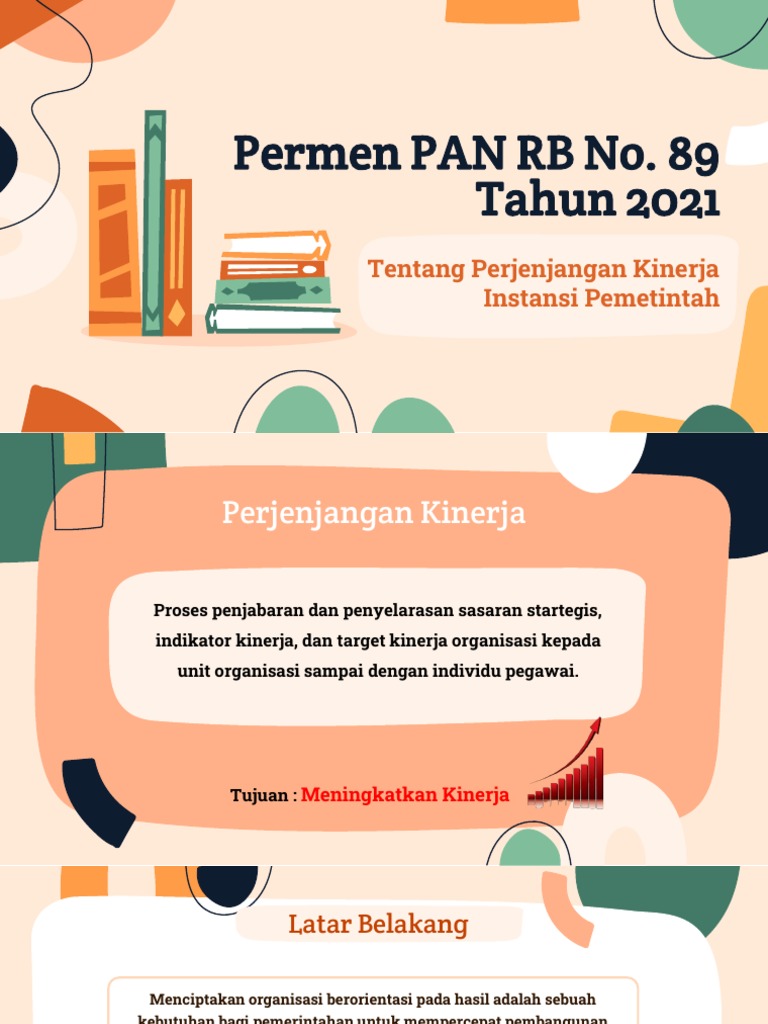 Rangkuman Permen PAN RB No. 89 TH 2021 | PDF
